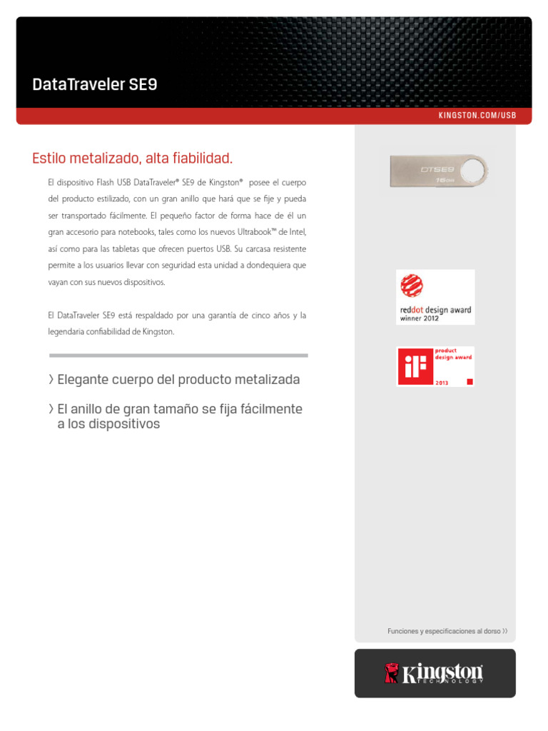 DTSE9H Kingston | PDF | Adobe Flash | Informática