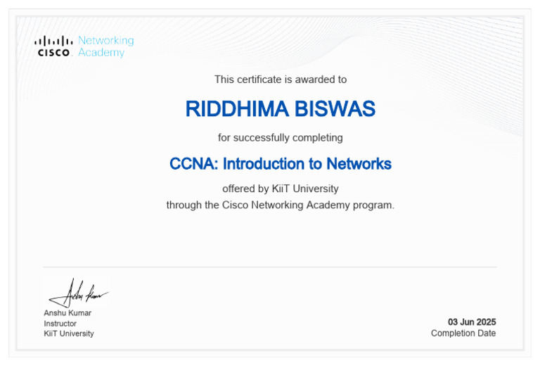 Certificate 22052042-Kiit-Ac-In | PDF