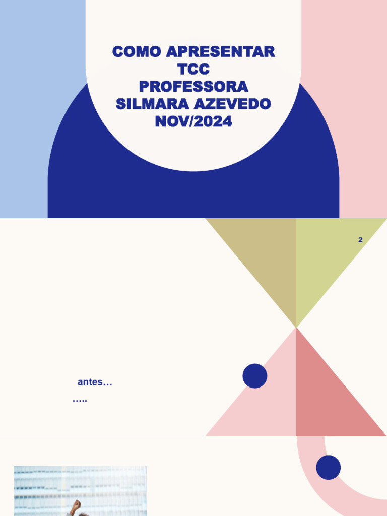 Como Apresentar TCC Silmara Nov 2024 | PDF