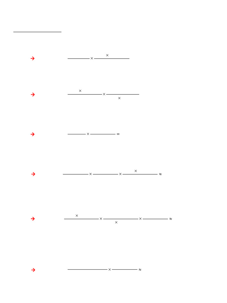 Practice Solutions - Mole Conversion | PDF