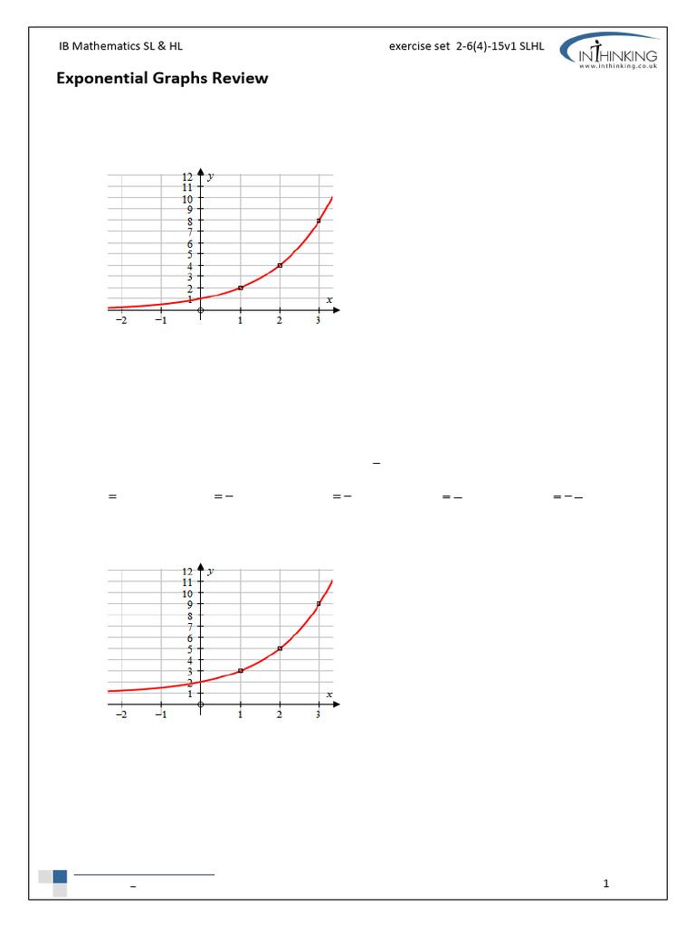Exponential Function Worksheet With Answer | PDF | Function ...