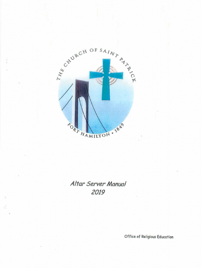 Altar Server Manual | PDF