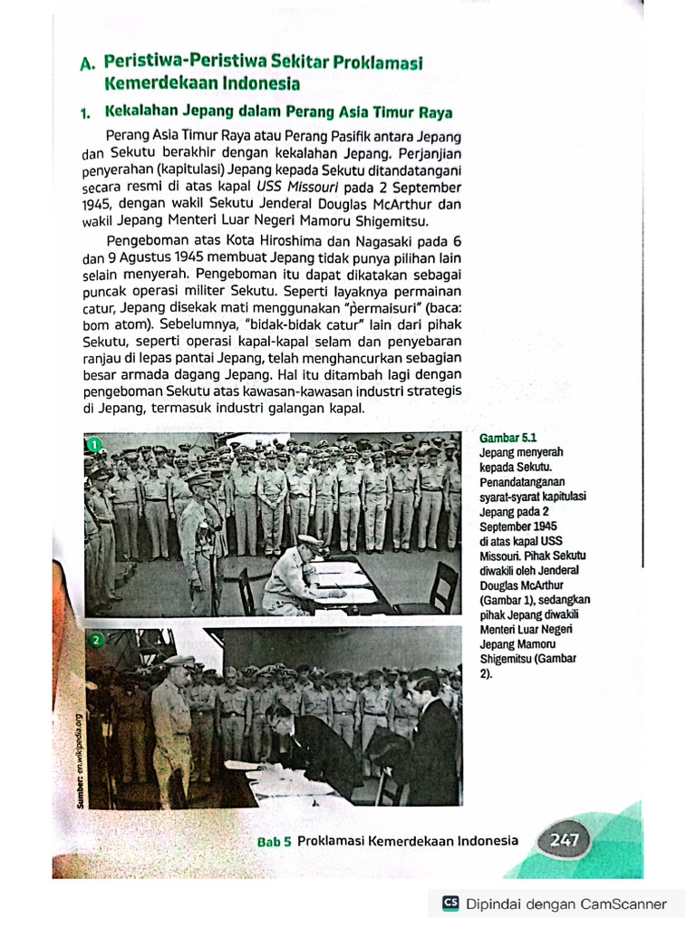 Peristiwa Proklamasi Kemerdekaan Indonesia | PDF