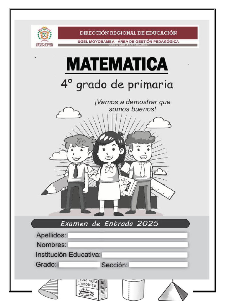 Cuadernillo Matematica 2025 Entrada | PDF