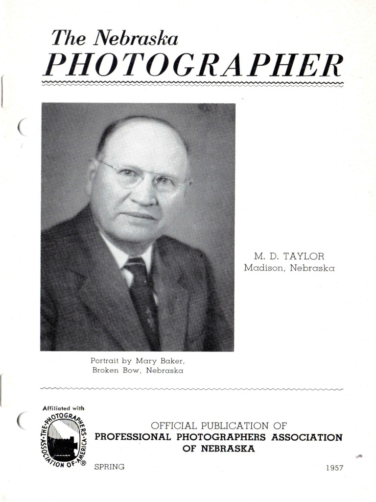 The Nebraska Photographer Spring 1957 | PDF