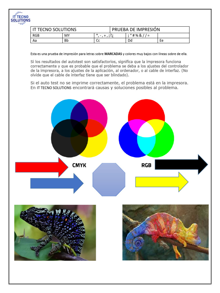 Prueba de Impresión de Impresoras PDF | PDF | Impresora (Computación ...