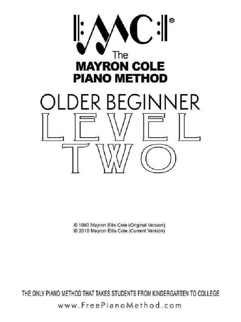 Adult Beginner 2 | PDF