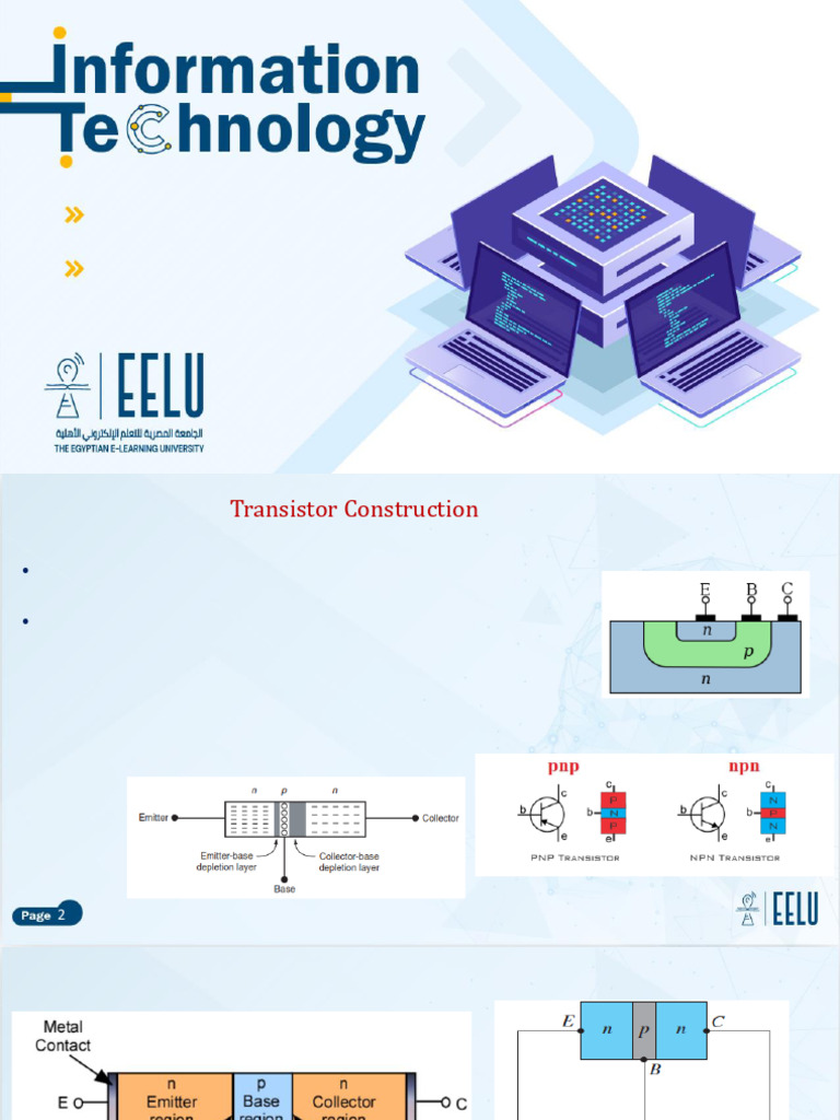 Lec - Bipolar Junction Transistor - Mod | PDF | Bipolar Junction Transistor | Semiconductors