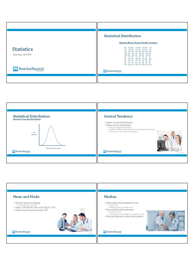 Epidemiology | PDF | Standard Deviation | Standard Error