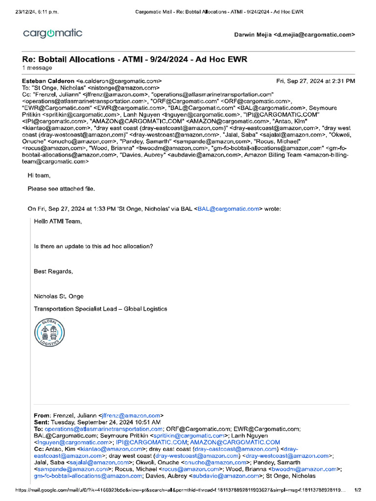 TGHU6550104 DMC | PDF