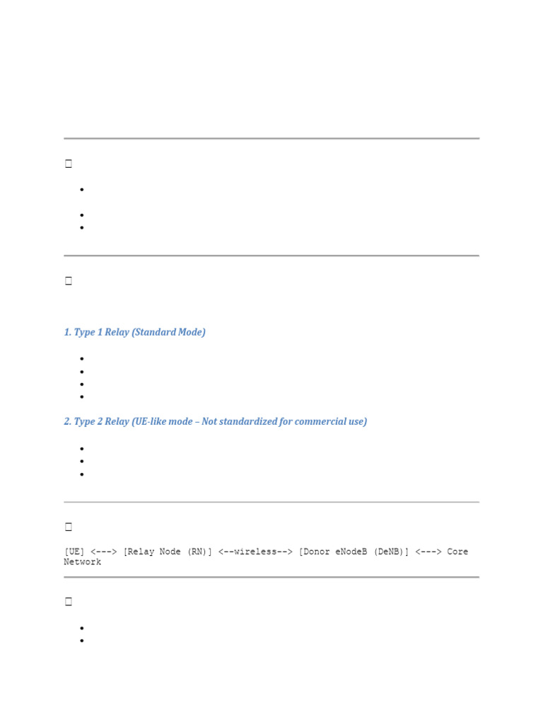 LTE Relay Mode Is A Feature Introduced in 3GPP Release 10 To Improve ...