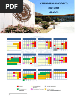 Calendario Escolar UAM 2025 2026 Aprobado s557 | PDF