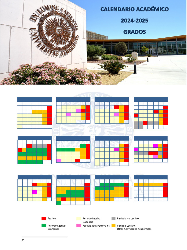 Calendario 24-25 Grados | PDF