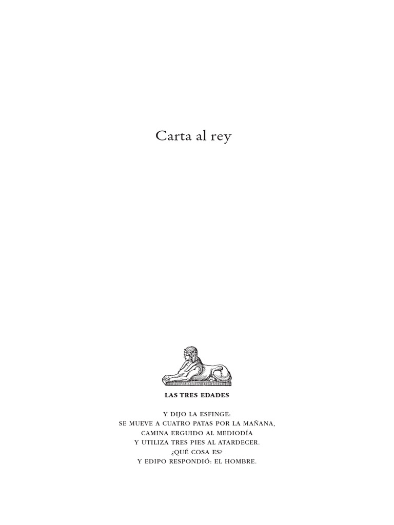 Carta Al Rey | PDF | Caballero | Caballería