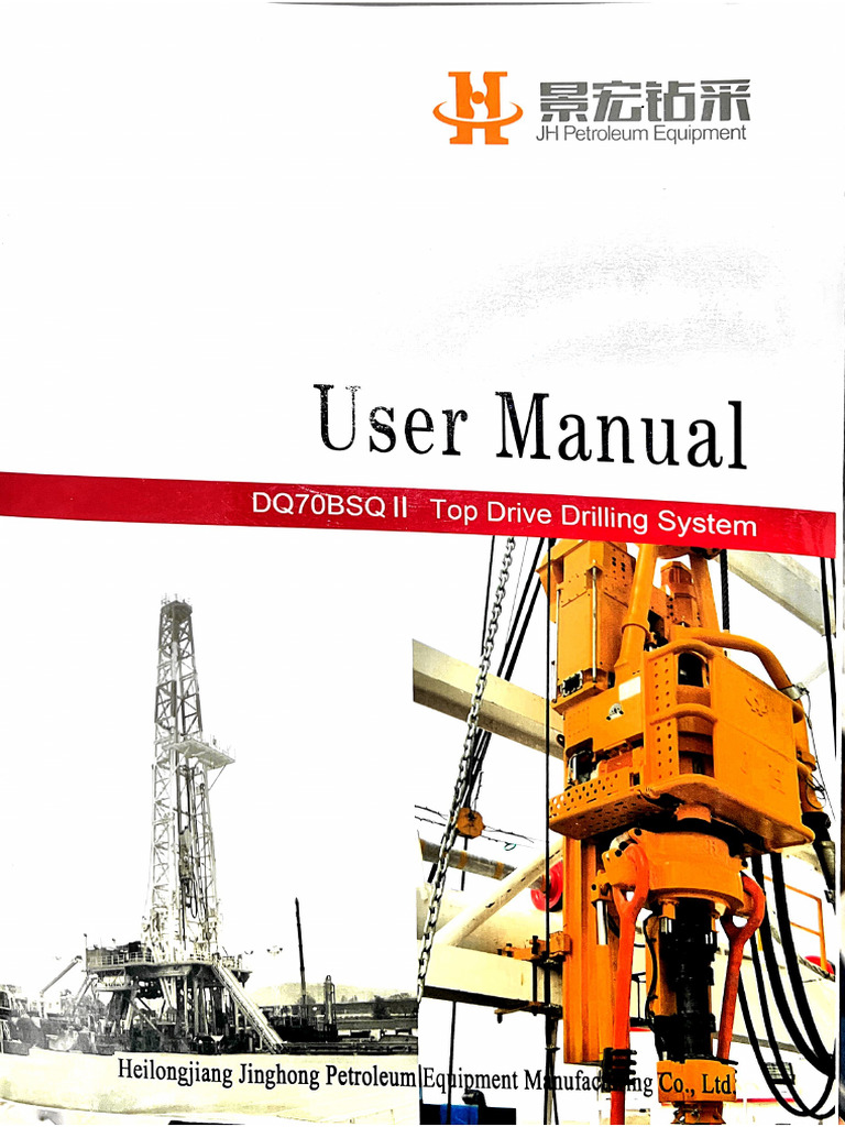 JH TDS Drillers Control Box User Manual | PDF