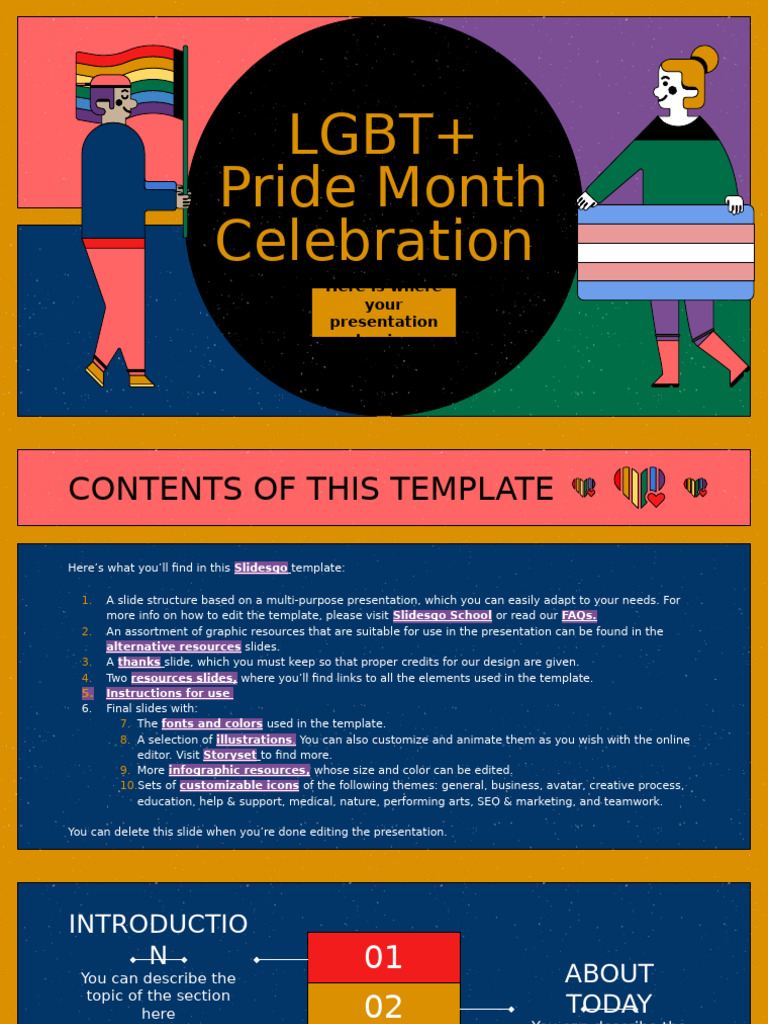 Pride Month Celebration Presentation | PDF | Planets | Pluto