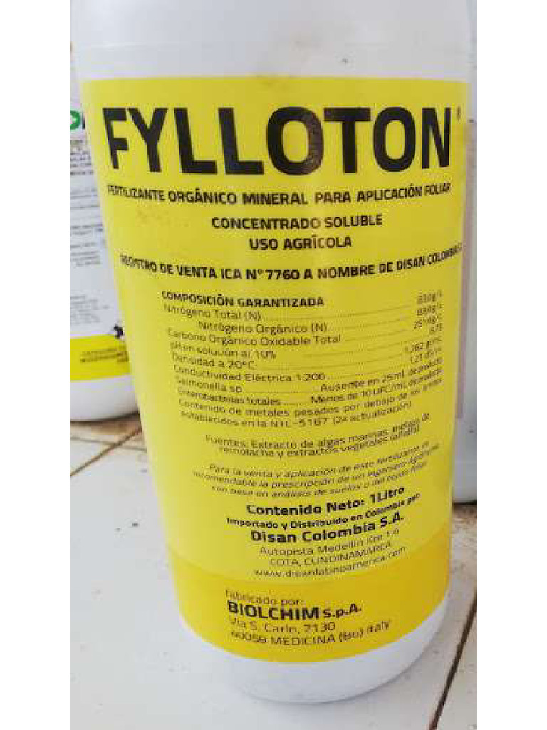 Etiqueta Fylloton | PDF