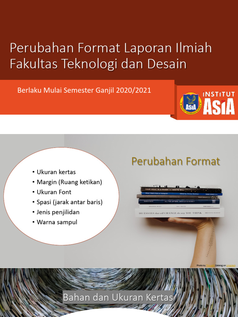 Format Laporan Ilmiah 2020/2021 | PDF
