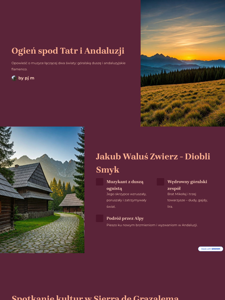 Ogień Spod Tatr I Andaluzji | PDF