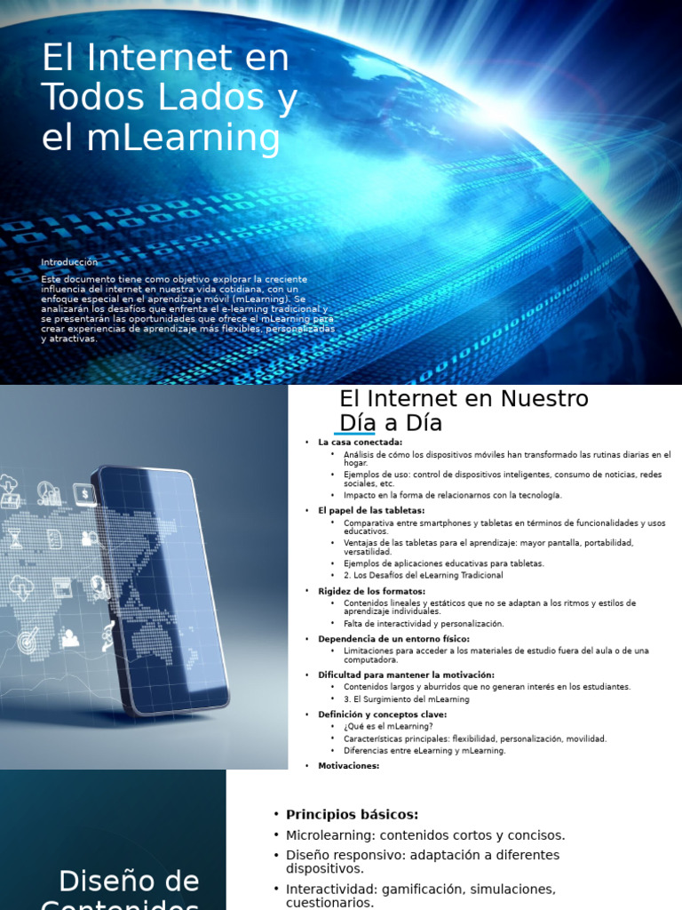 El Internet en Todos Lados y El Mlearning | PDF | Tableta | Aprendizaje