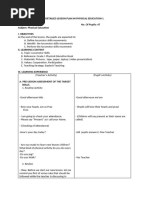 Grade 1 Locomotor Movement Plan | PDF | Learning | Physical Education