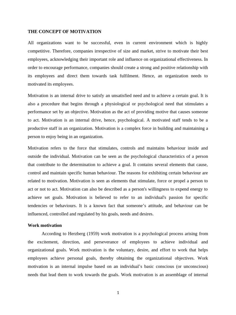 Understanding Employee Motivation | PDF | Motivational | Motivation