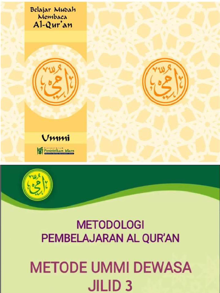 Ummi Dewasa Jilid 3 | PDF