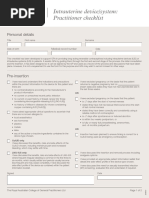 Implanon Consent Form | PDF | Informed Consent | Birth Control