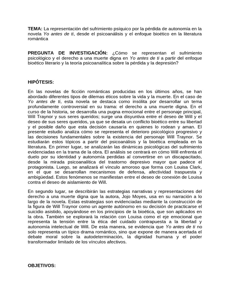 Cap 1 Esquema | PDF | Dolor | Psicoanálisis