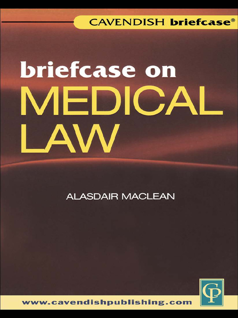 Medical Law (Briefcase Series) ( PDFDrive.com ) | PDF | Informed ...