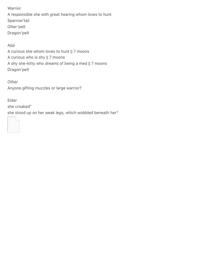 Warrior | PDF