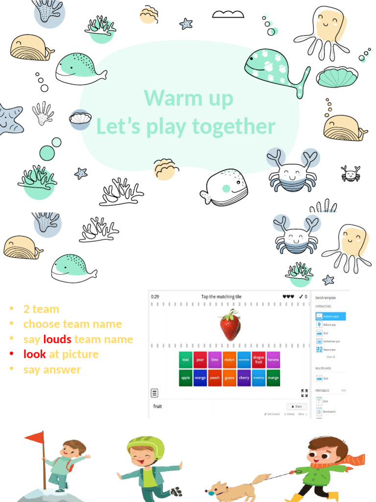 Interactive Speaking Skills Activity | PDF
