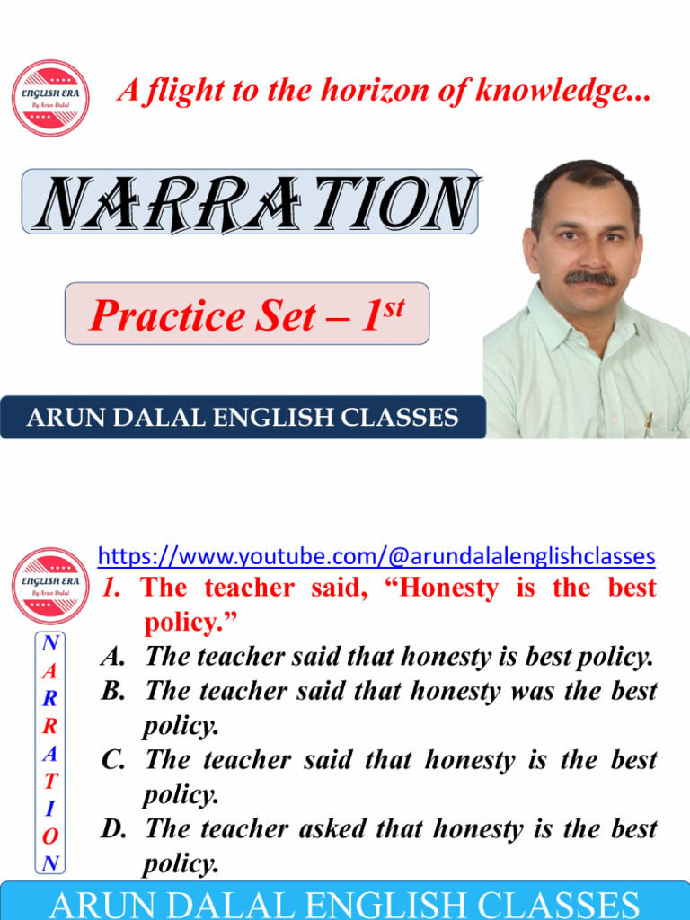 Narration A | PDF