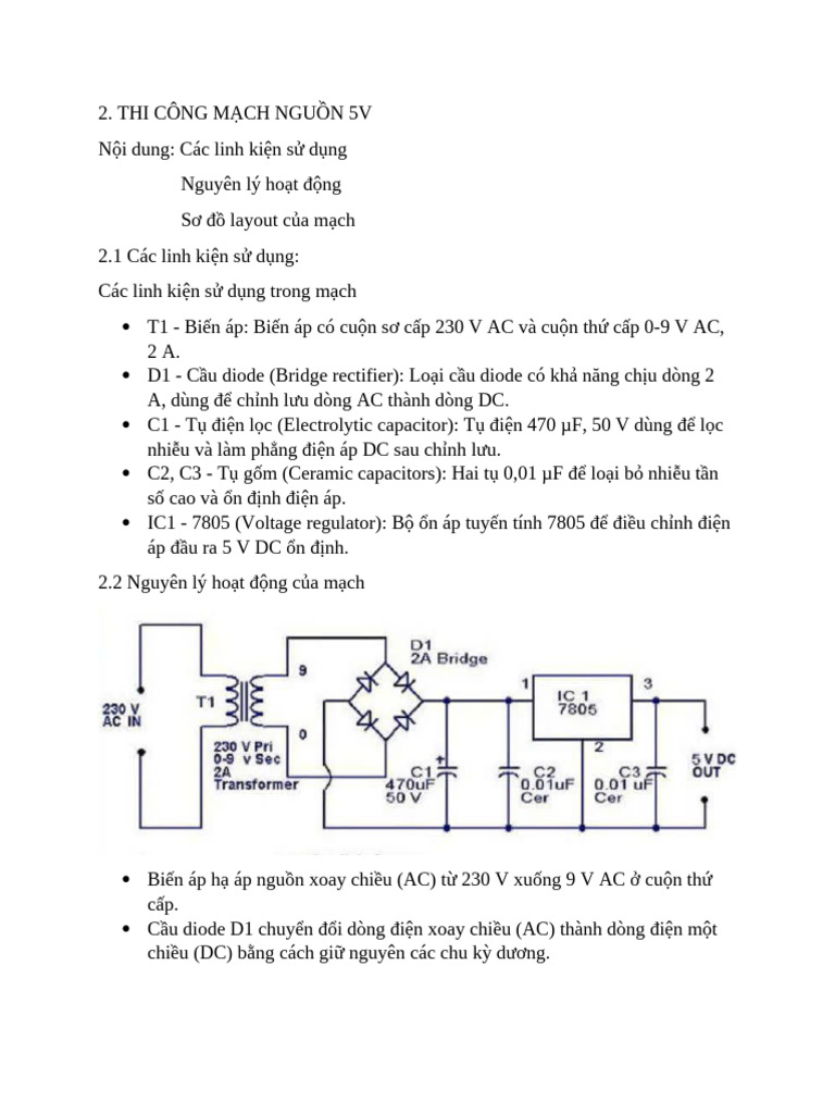 Bai Chuan Bi Mach Nguon 5v | PDF