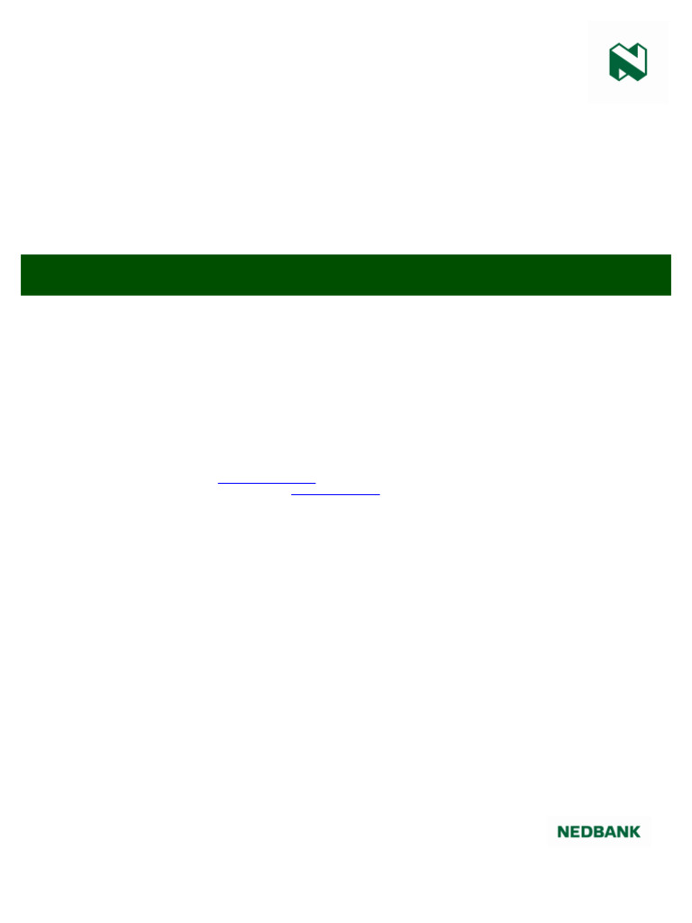 Nedbank Commercial Release DeclineLetter | PDF | Money | Business