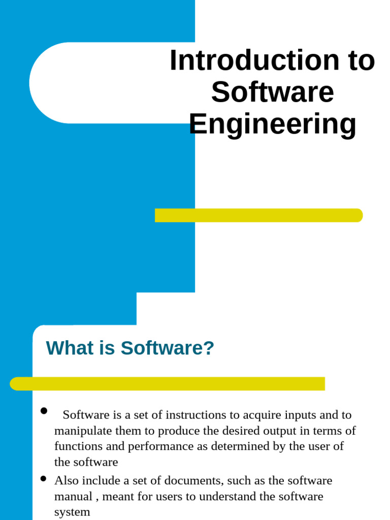 Overview of Software Engineering Concepts | PDF | Software Development ...