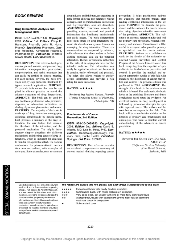 Drug Interactions Analysis and Managemen | PDF | Pharmacy | Health Sciences