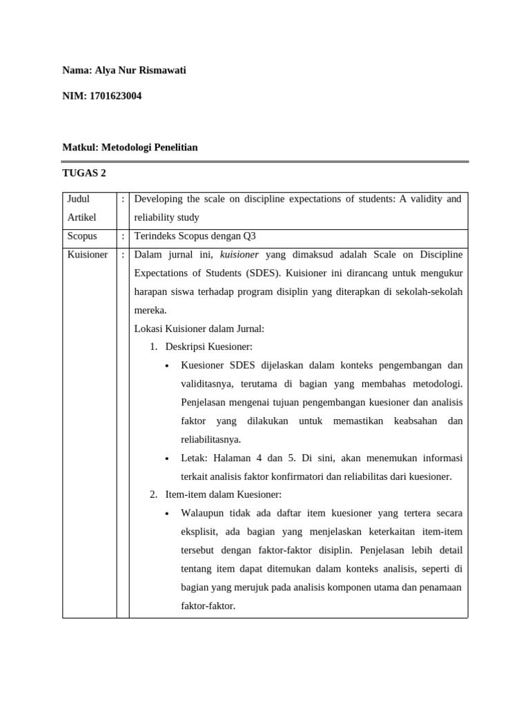 Tugas 2 Metlit | PDF