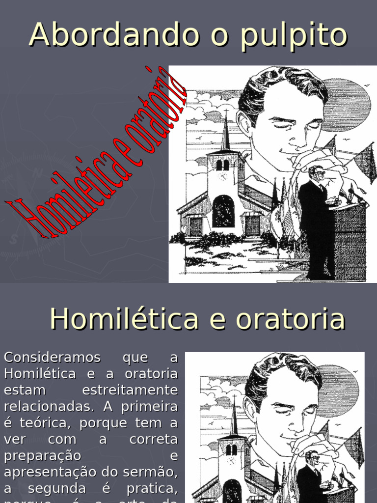 Abordando o Púlpito | PDF | Sermón | Oración