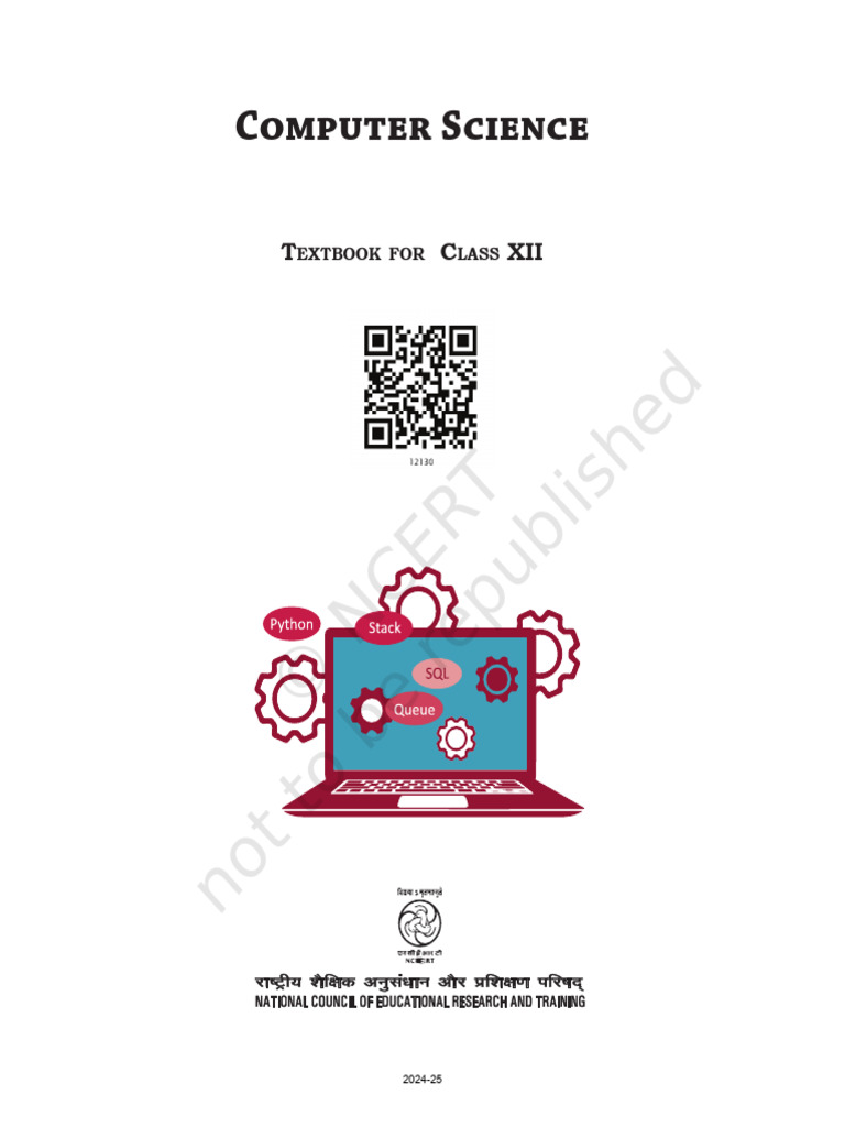 Class 12th Textbook | PDF | Computer Program | Programming