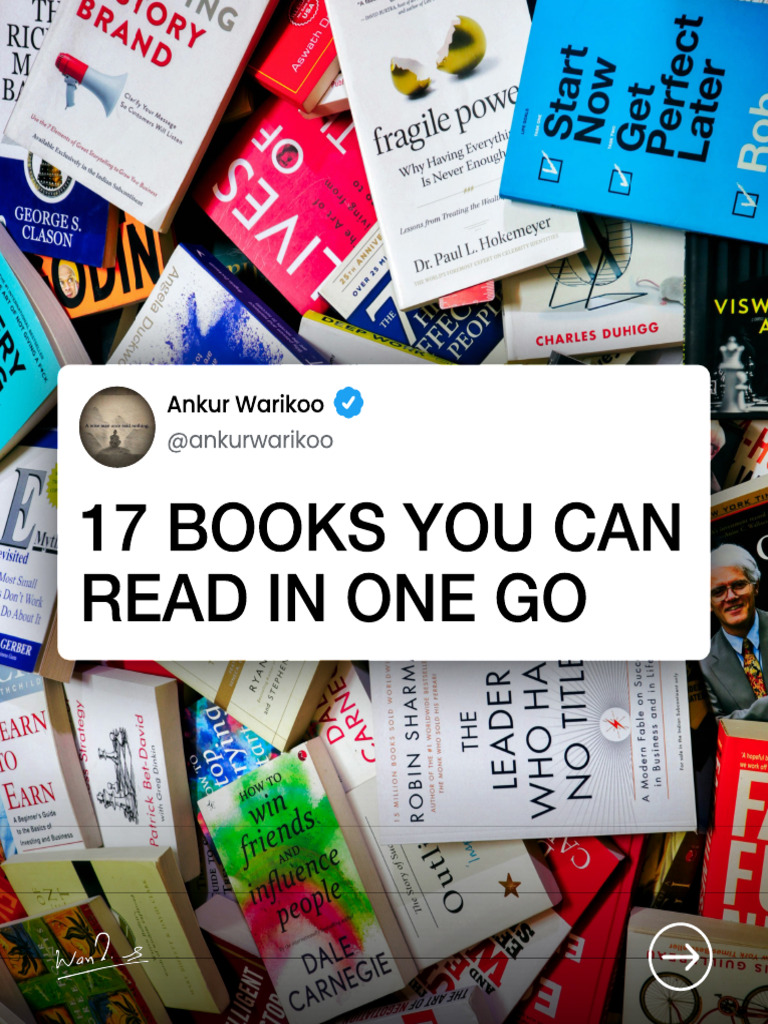 17 Books You Can Read in One Go | PDF