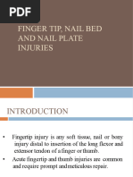 VY Advancement Flap for Fingertip Injuries | PDF | Finger | Hand