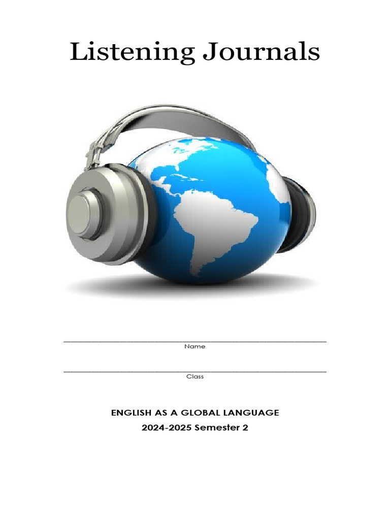 Listening Journals (1) | PDF