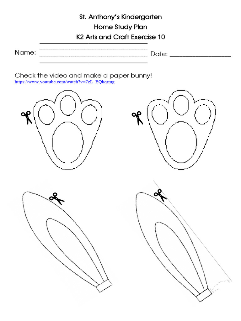 K 2 Arts and Craft Exercise 10 | PDF