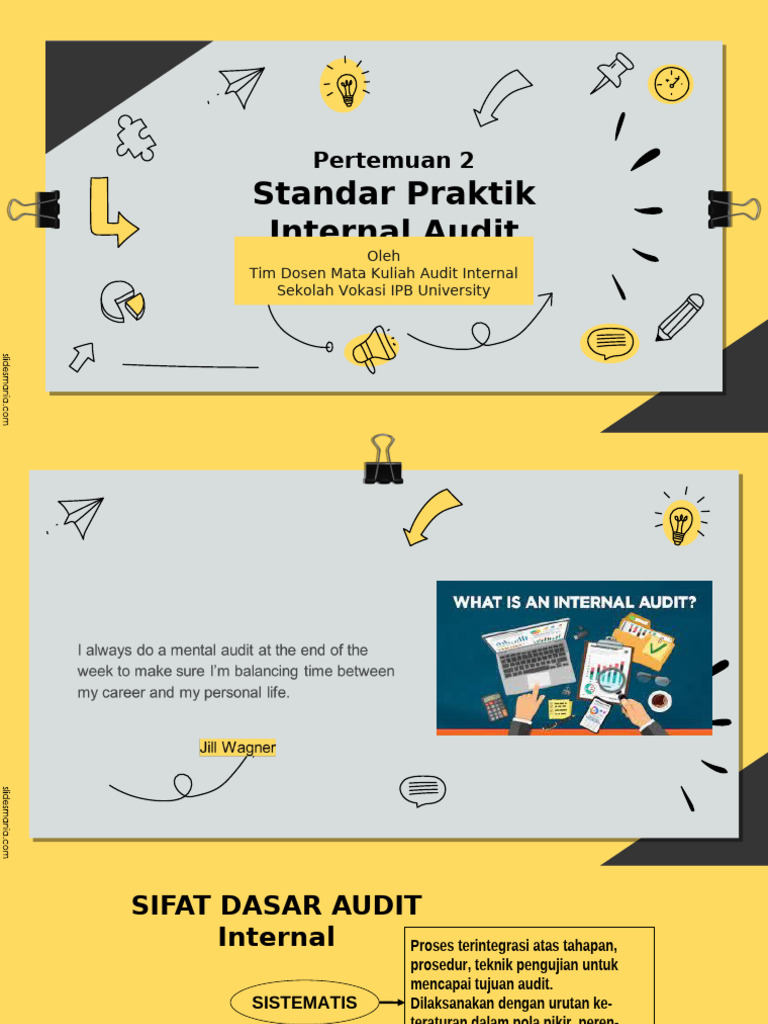 Pertemuan 2-Standar Praktik Audit Internal | PDF