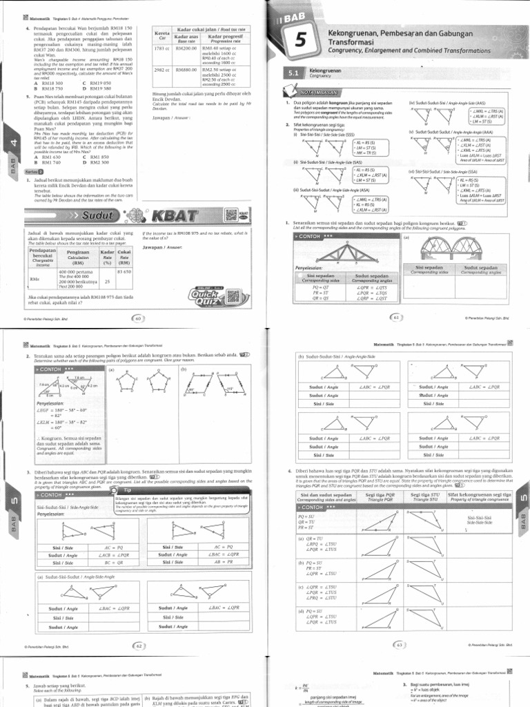 F5Maths Chap5 Note-A | PDF
