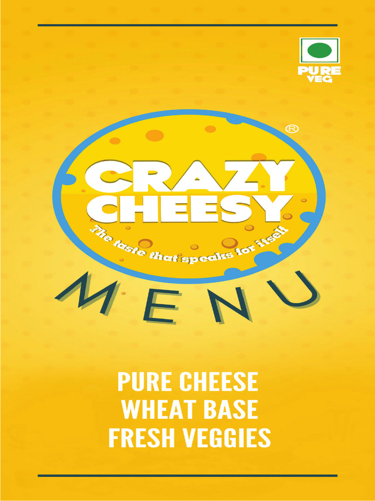 Crazy Cheesy Normal Menu | PDF | Capsicum | Pesto