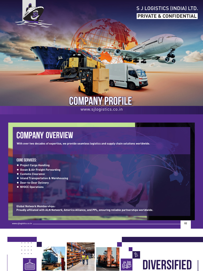 S J - Company Profile 2025 | PDF | Cargo | Logistics