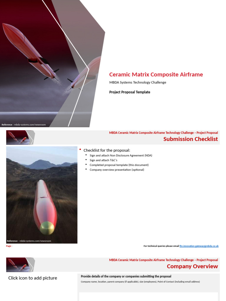 CMC Sme Engagement Challenge Proposal Template | PDF | Ceramics ...