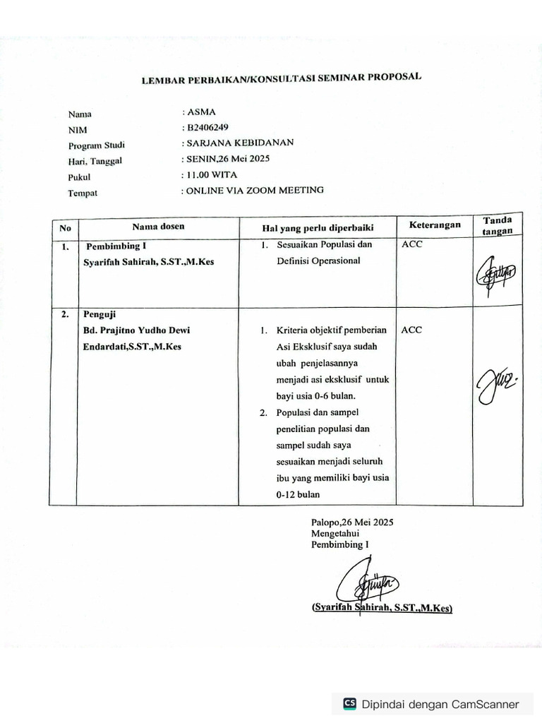 Perbaikan Proposal | PDF